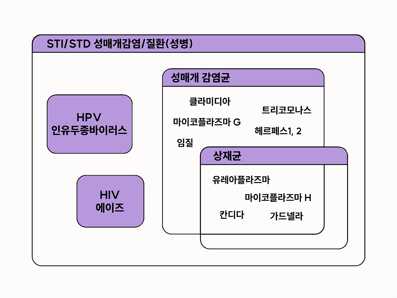 Chapter 4 : 건강 사전 – HPV와 STD, 무슨 차이냐고요? - LETHER